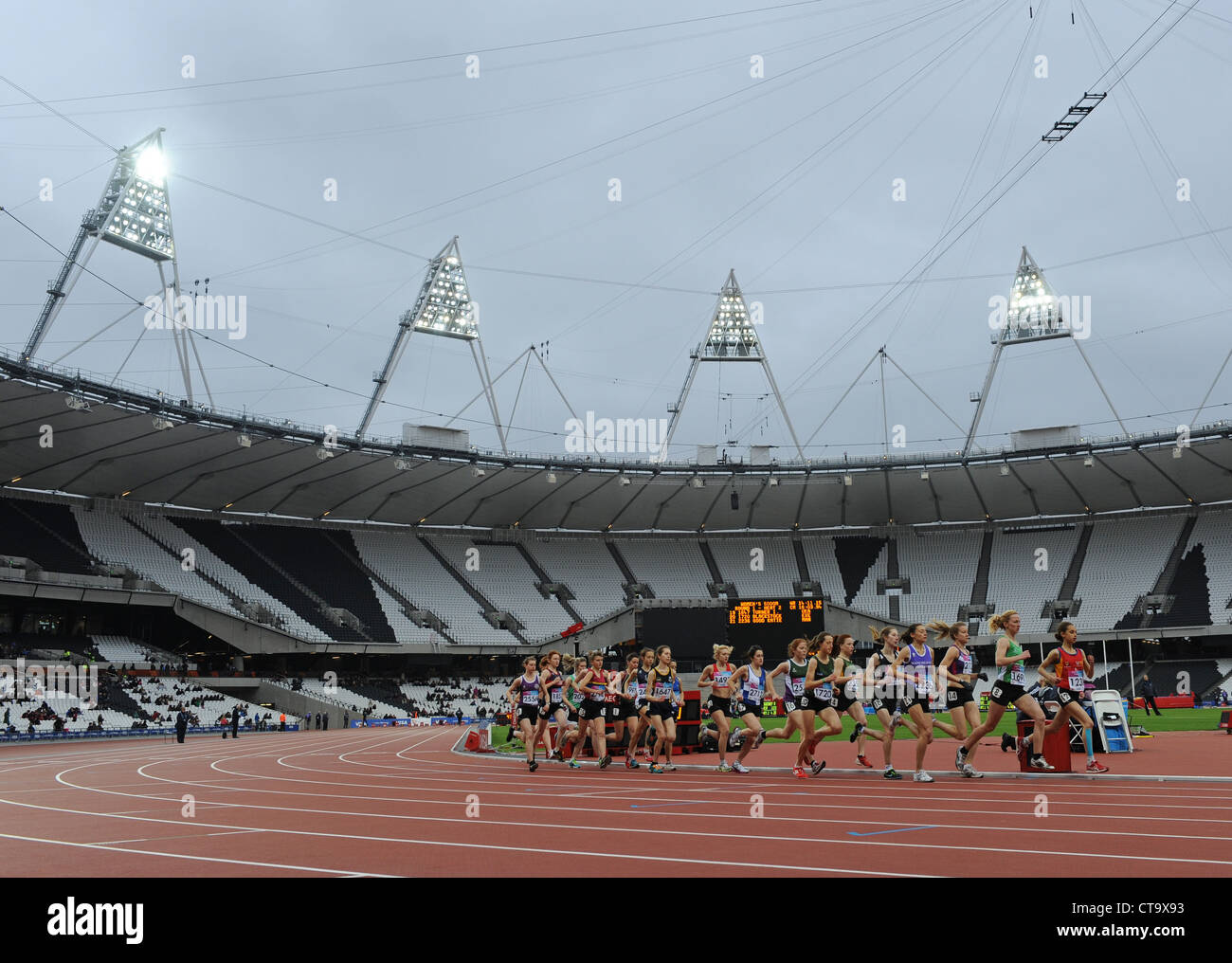 A View of the London 2012 Olympic Stadium Stock Photo - Alamy