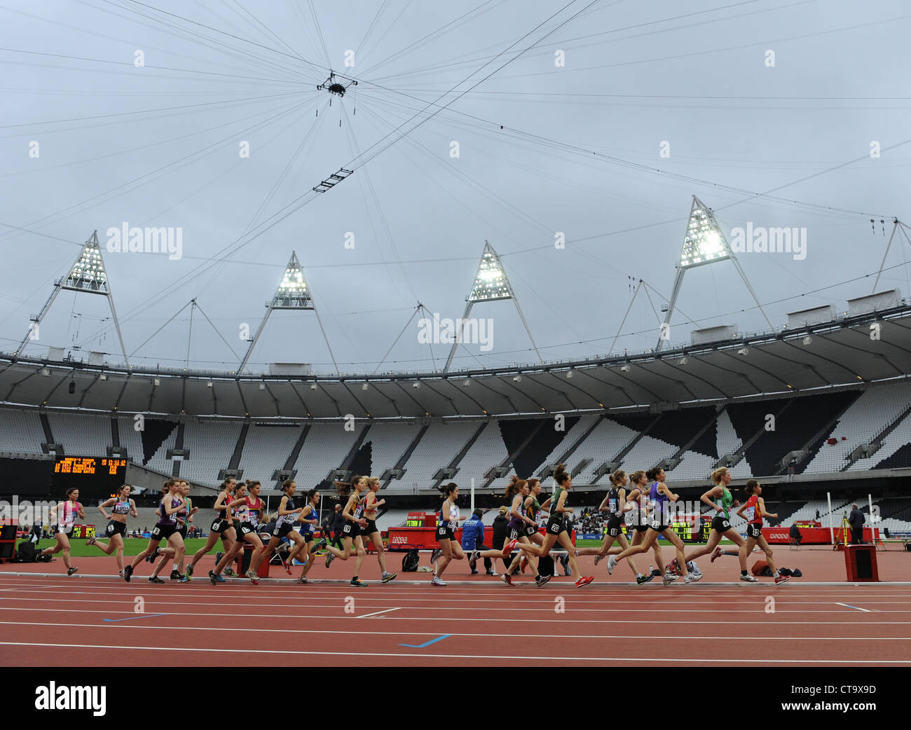 A View of the London 2012 Olympic Stadium Stock Photo - Alamy