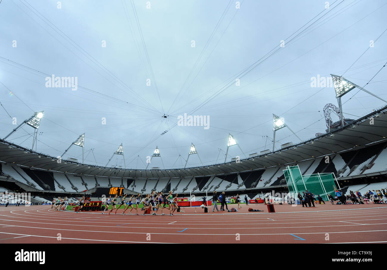 A View of the London 2012 Olympic Stadium Stock Photo - Alamy