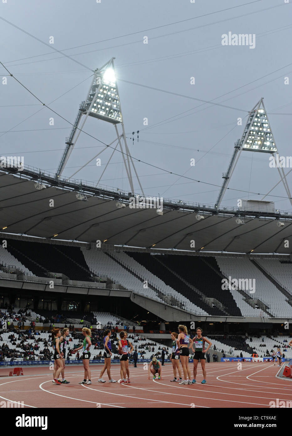 A View of the London 2012 Olympic Stadium Stock Photo - Alamy