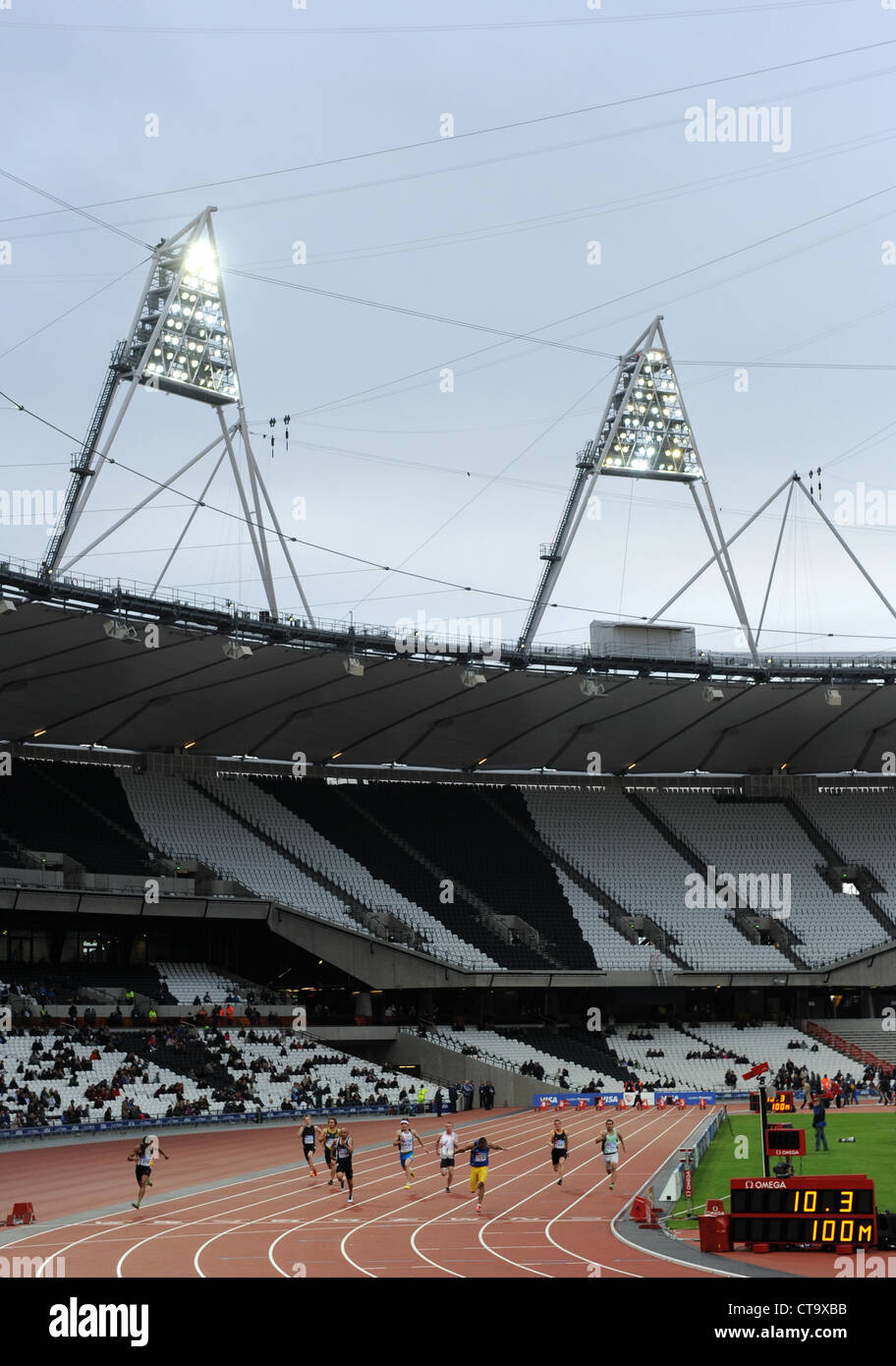 A View of the London 2012 Olympic Stadium Stock Photo - Alamy