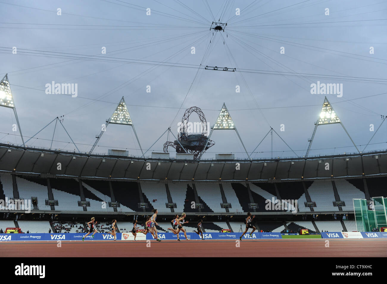 A View of the London 2012 Olympic Stadium Stock Photo - Alamy