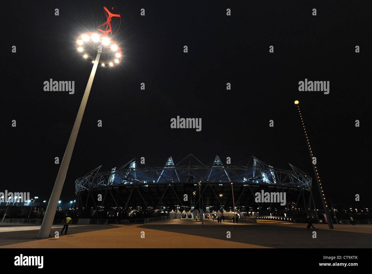 A View of the London 2012 Olympic Stadium Stock Photo - Alamy