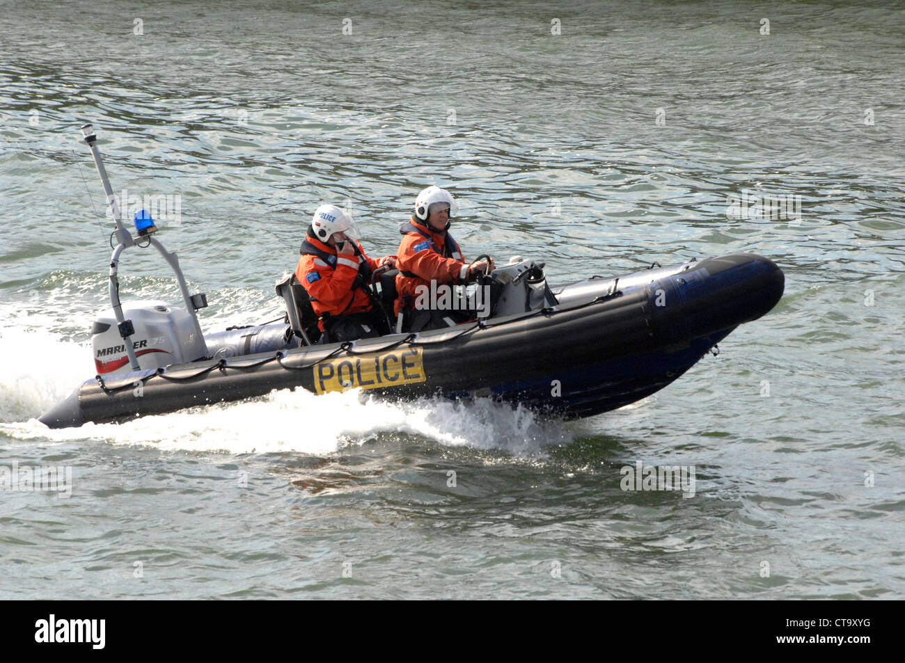 Police rigid inflatable boat rib hi-res stock photography and images ...