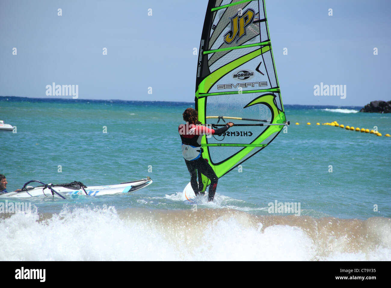 Wind surfer hi-res stock photography and images - Alamy