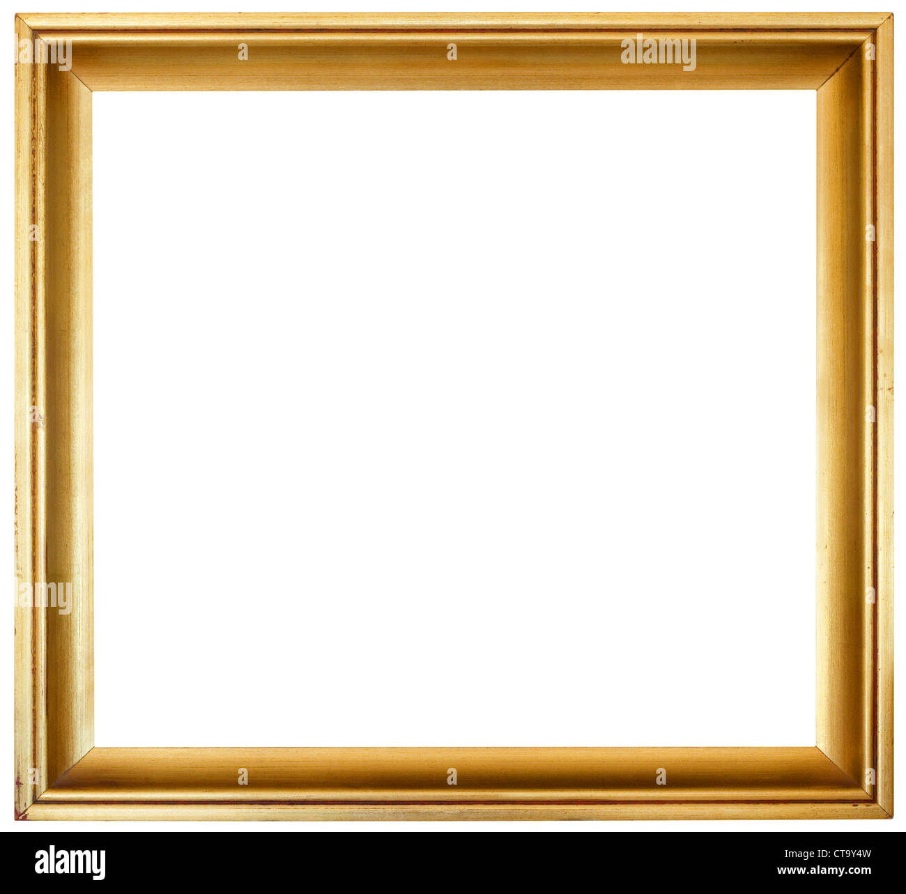 Gold frame border simple hi-res stock photography and images - Alamy