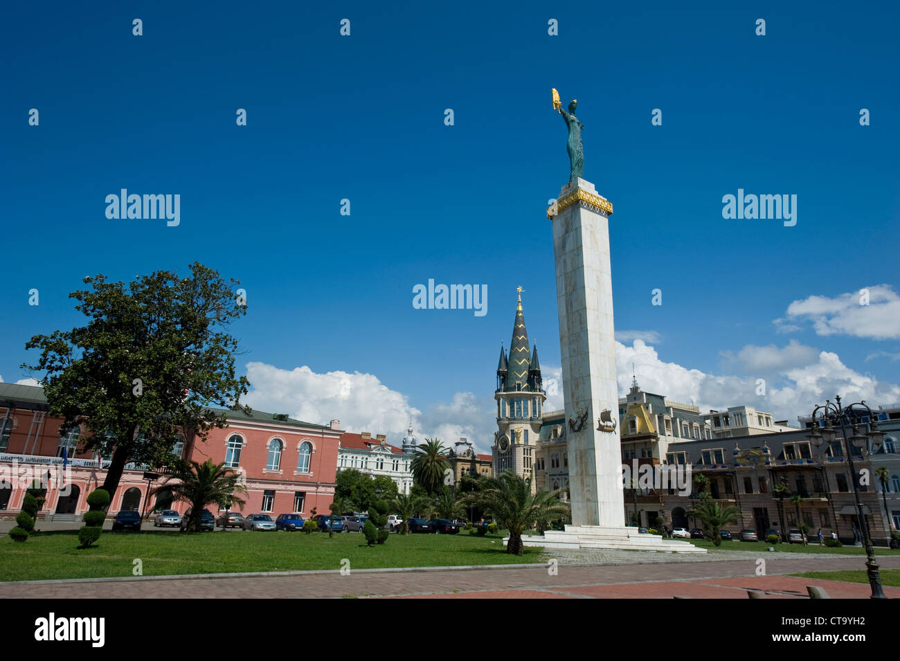 Statue of Medea in Batumi, Georgia Stock Photo - Alamy