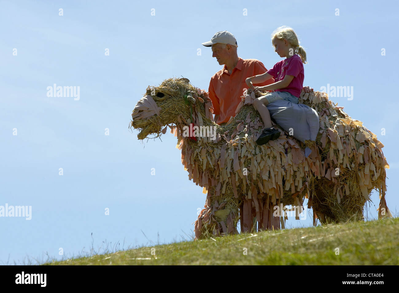 Orient-fun for children at Kiel Week Stock Photo - Alamy