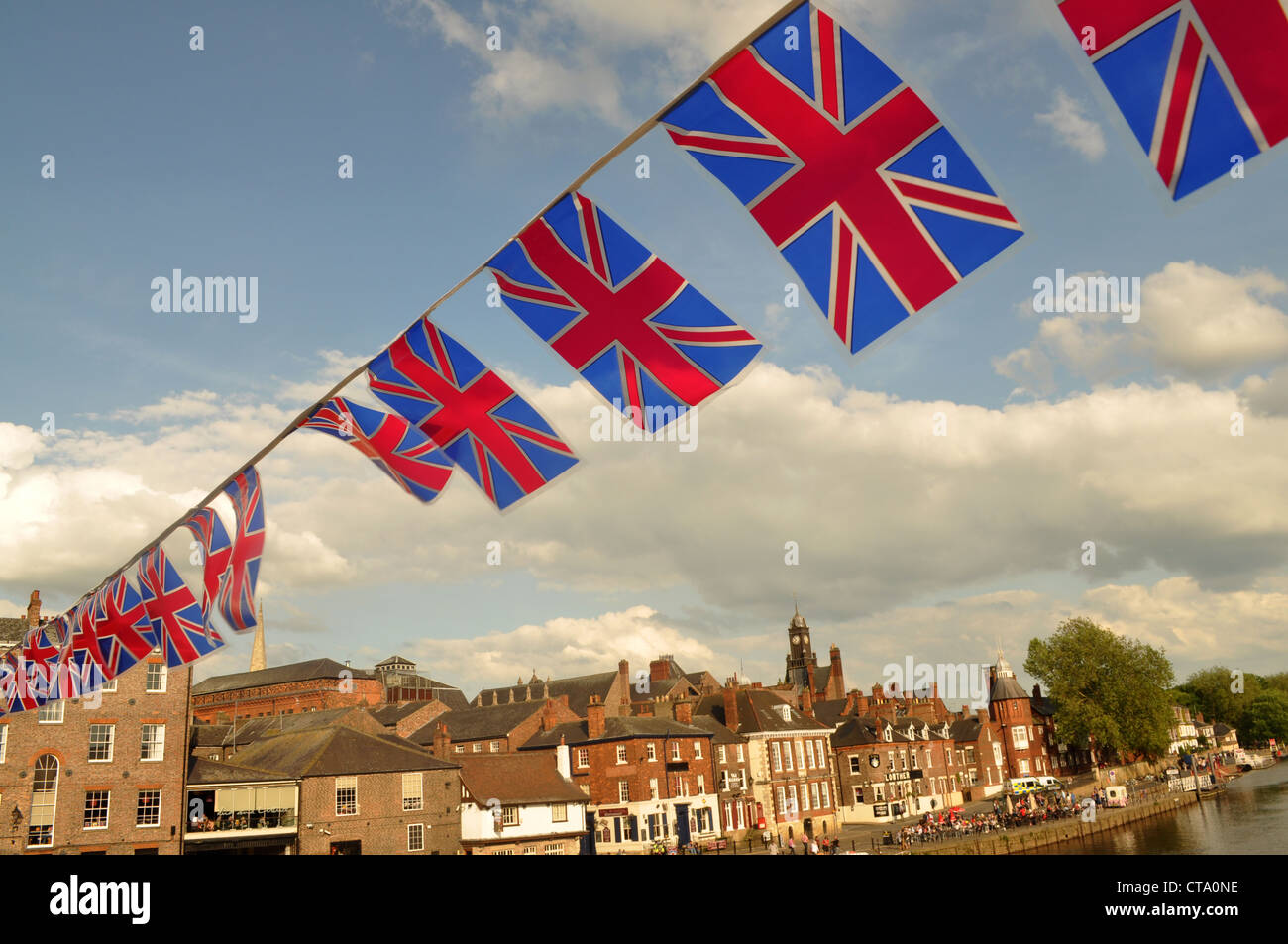 Union Jack flags Stock Photo - Alamy