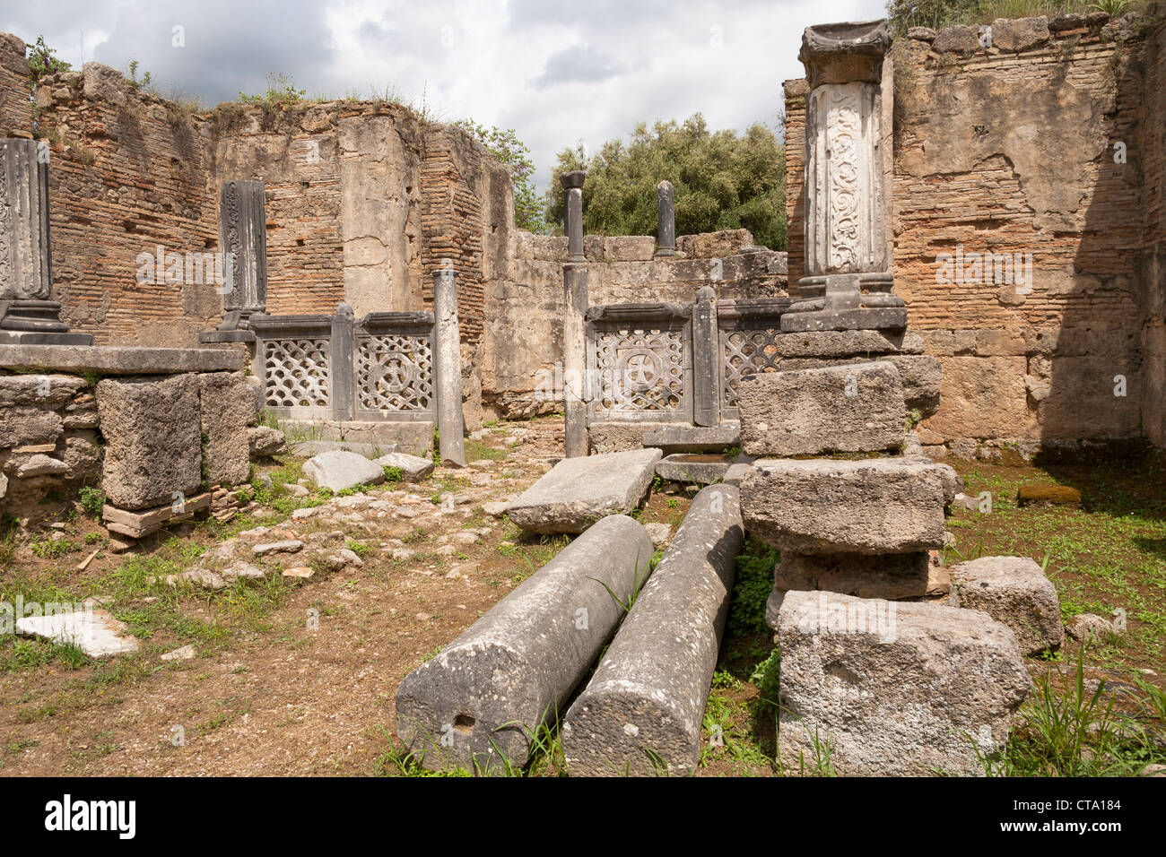 The Workshop of Pheidias, Olympia, Greece Stock Photo - Alamy