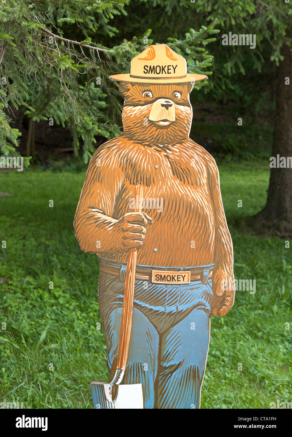 Smokey the Bear Stock Photo - Alamy