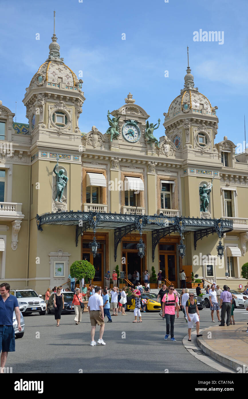 The Monte Carlo Casino, Place du Casino, Monte Carlo, Principality of ...