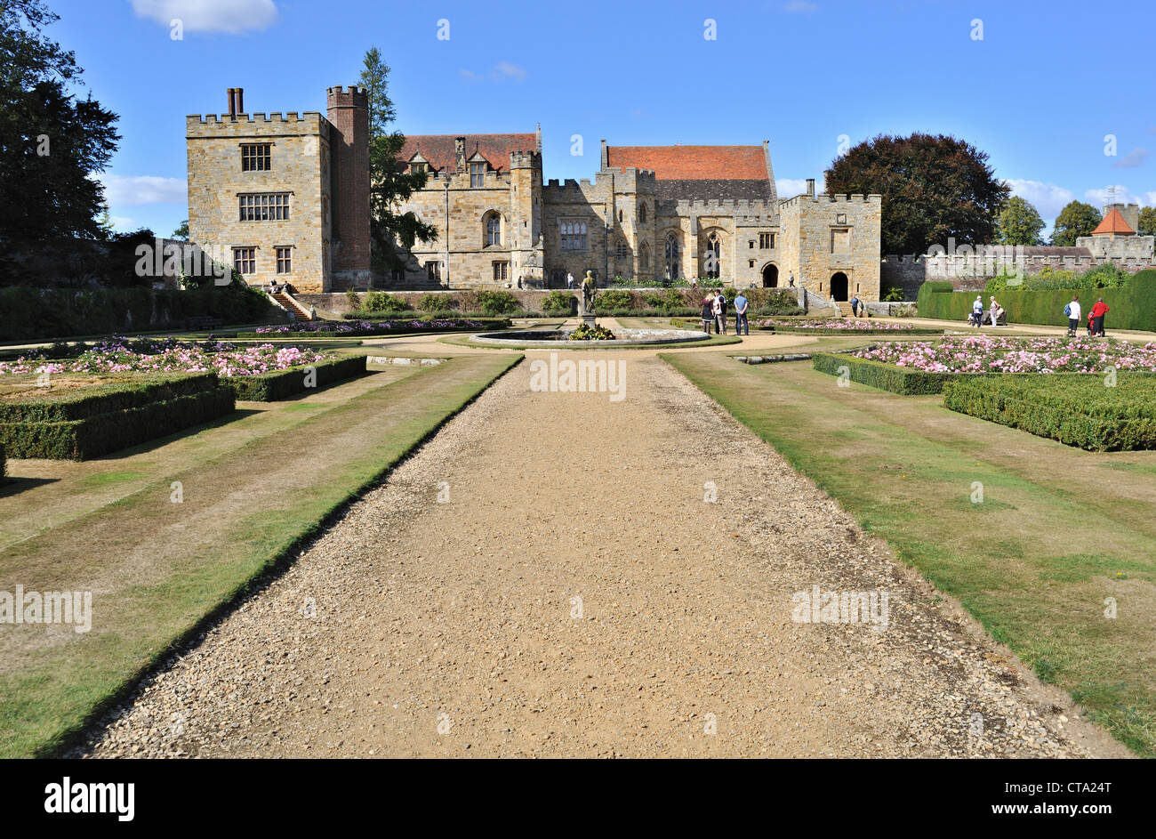 Penshurst Place gardens, Kent, UK Stock Photo - Alamy