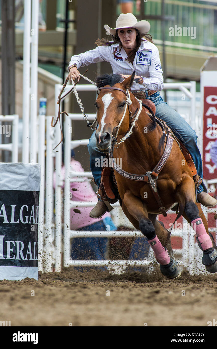 Barrel racing hi-res stock photography and images - Alamy