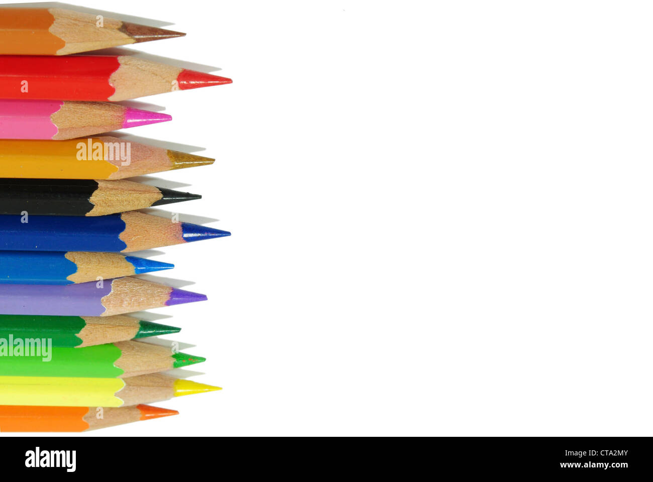 set of cryons Stock Photo - Alamy