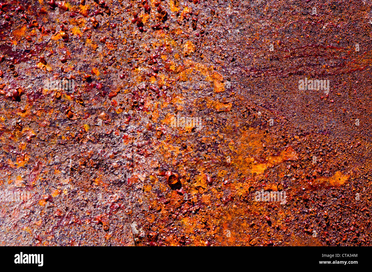 ancient rusted metal background and texture Stock Photo - Alamy