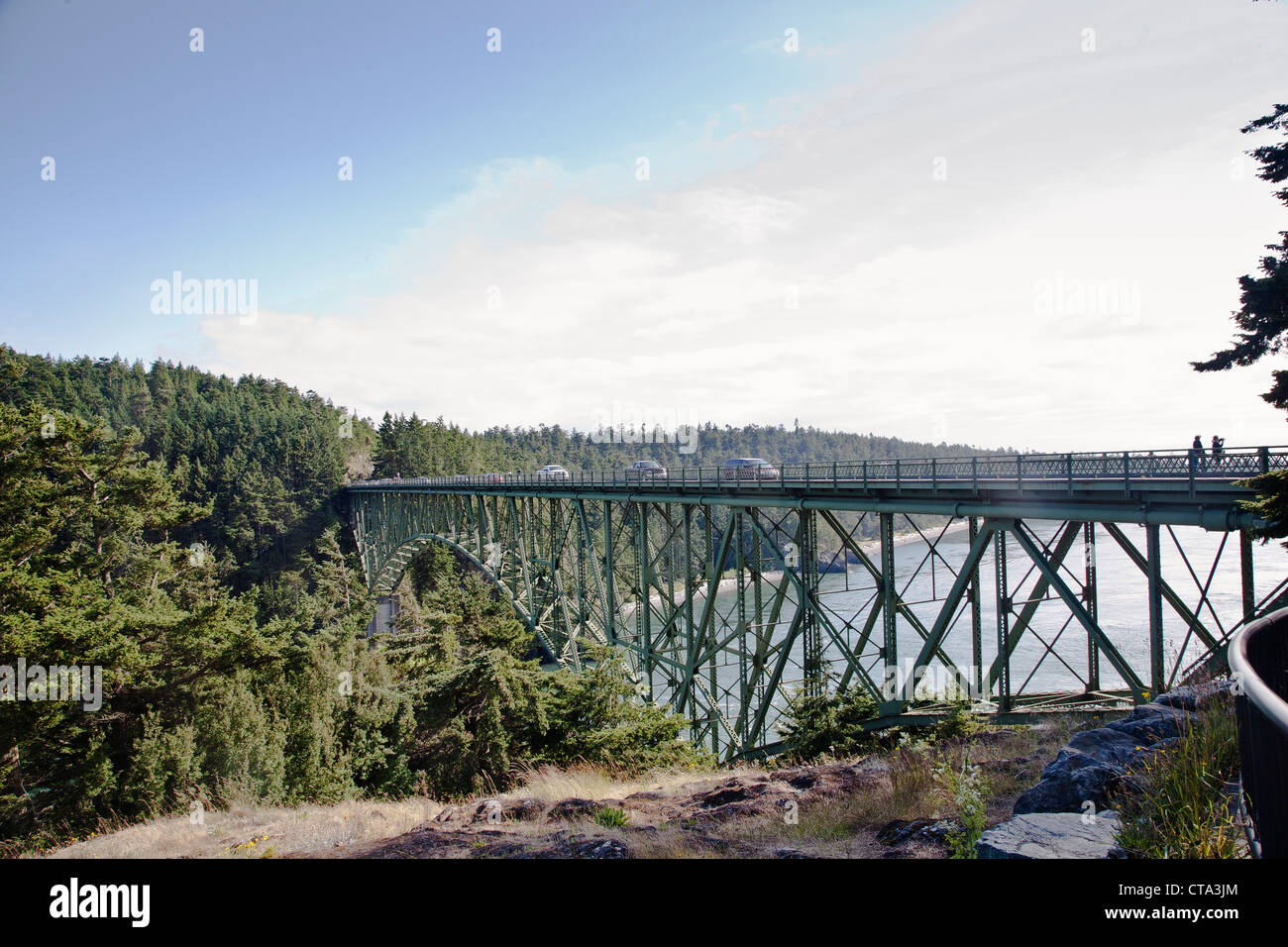 Deception pass bridge hi-res stock photography and images - Alamy
