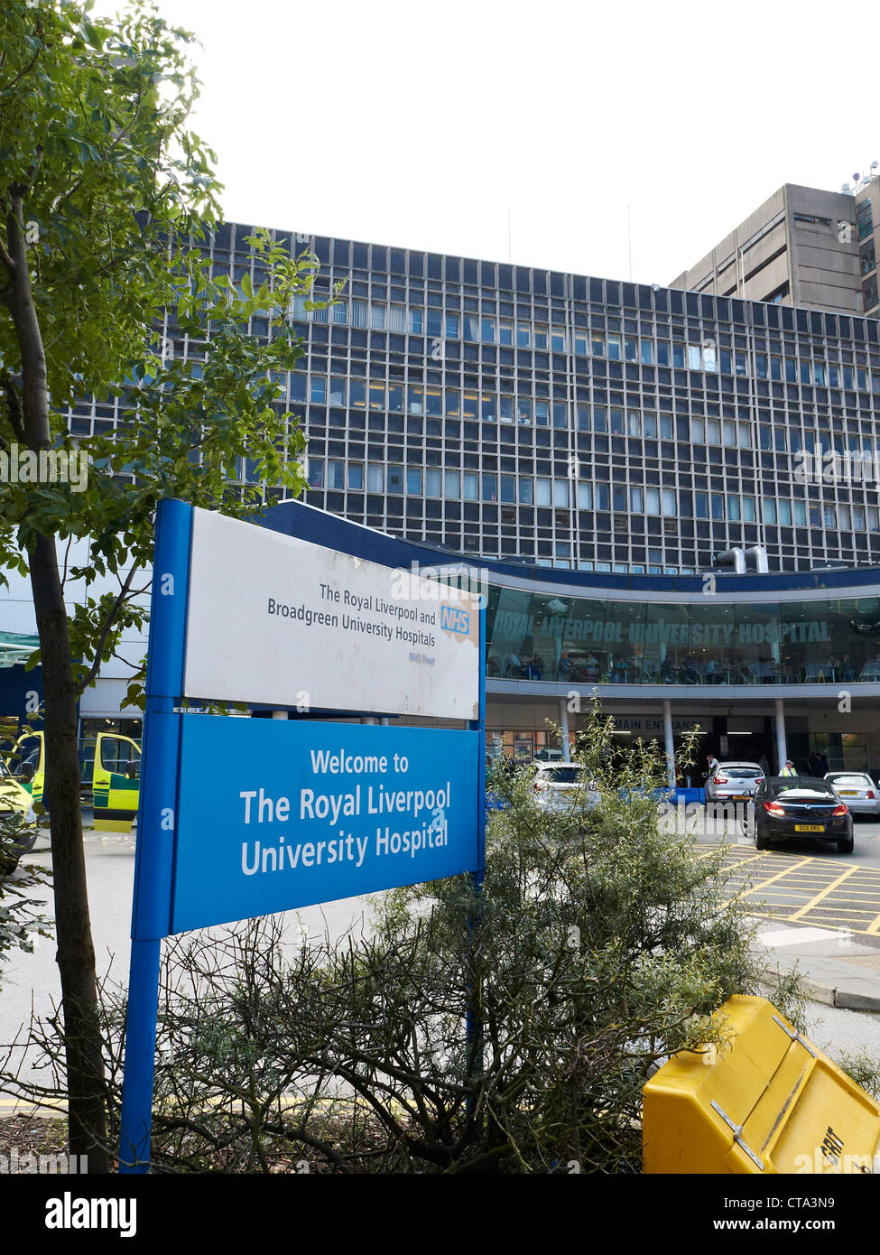 The Royal Liverpool University Hospital Liverpool Merseyside UK Stock ...
