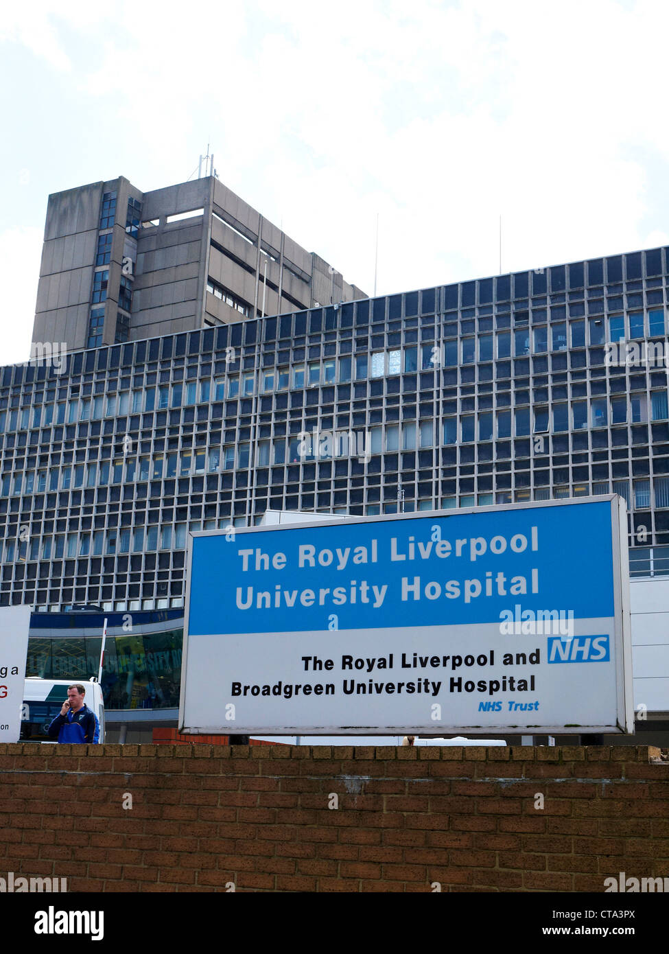 The Royal Liverpool University Hospital Liverpool Merseyside UK Stock ...