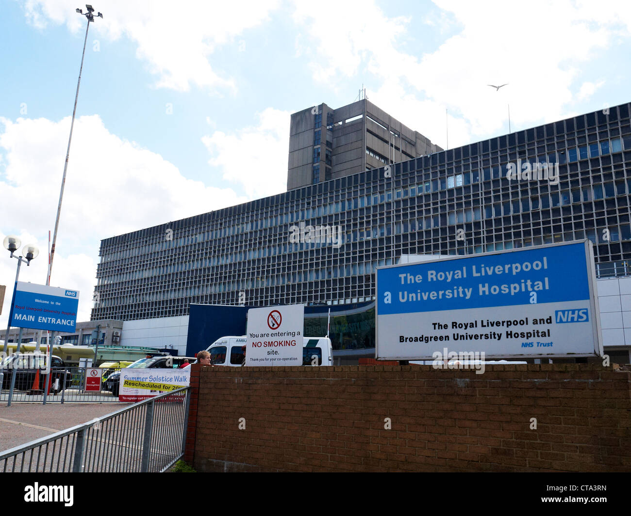 The Royal Liverpool University Hospital Liverpool Merseyside UK Stock ...
