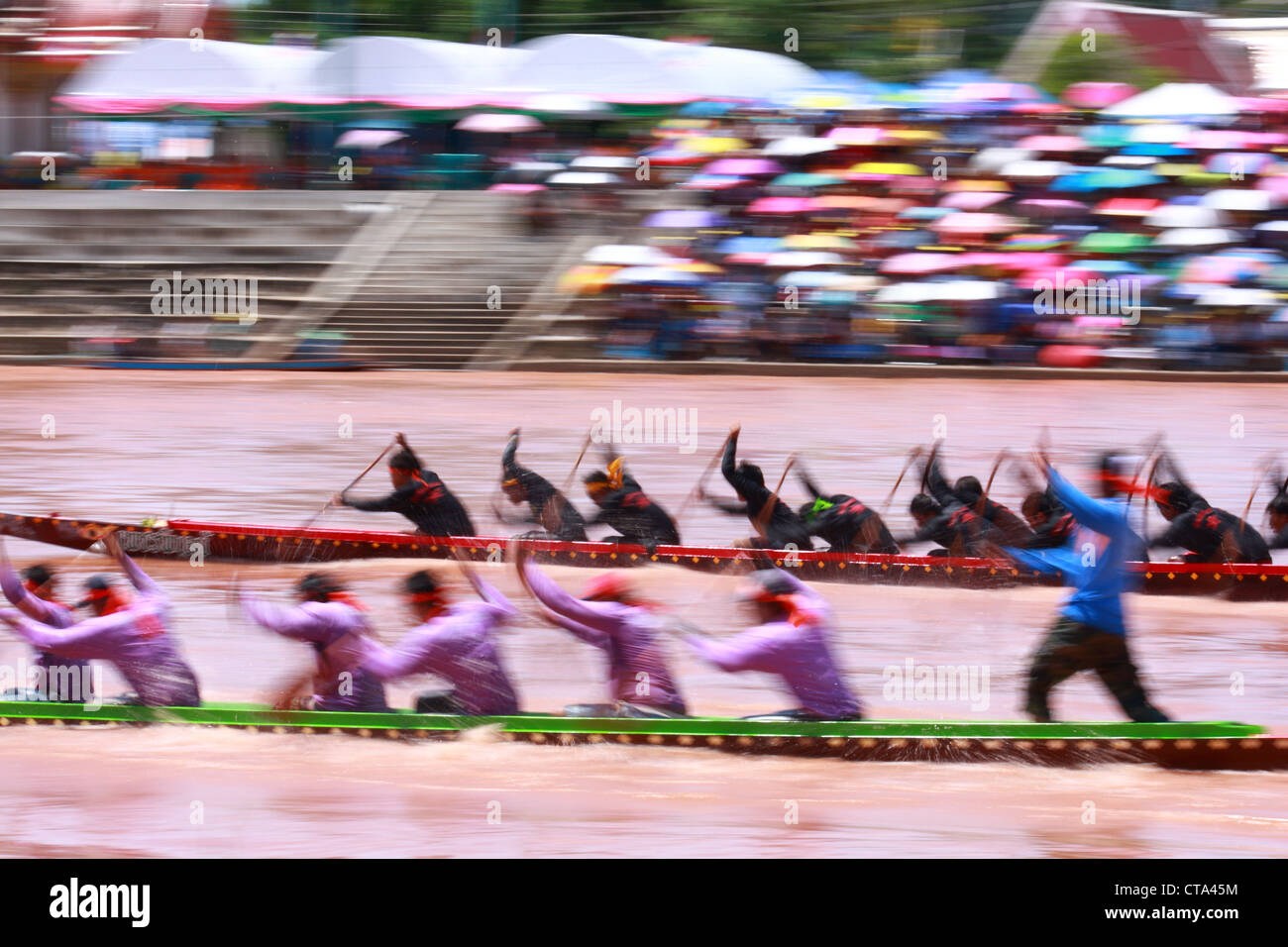 Long Boat Racing Festival Stock Photo - Alamy