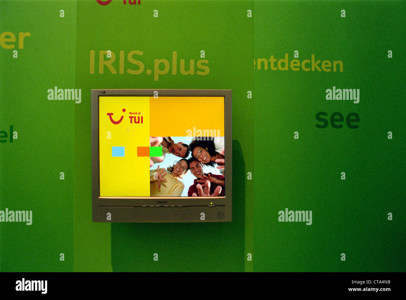 Berlin, ITB International Tourism Boerse, installation at the booth of ...