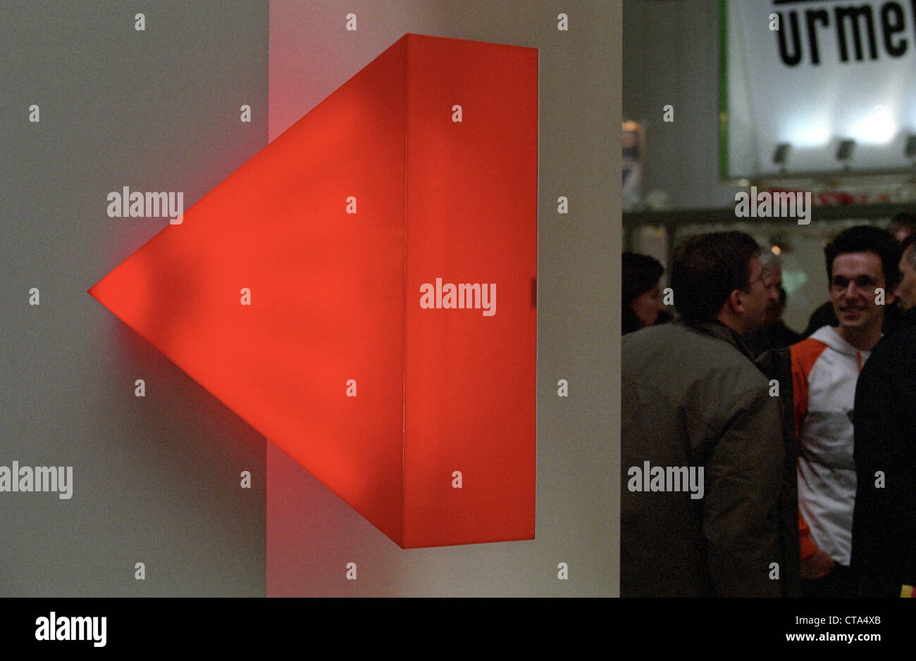 Hannover, CeBIT 2005, the direction notice Stock Photo - Alamy