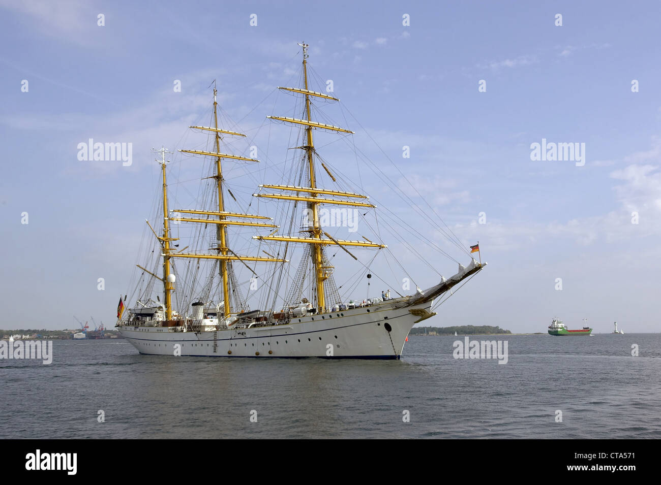 Sail training ship Gorch Fock of the Navy Stock Photo - Alamy