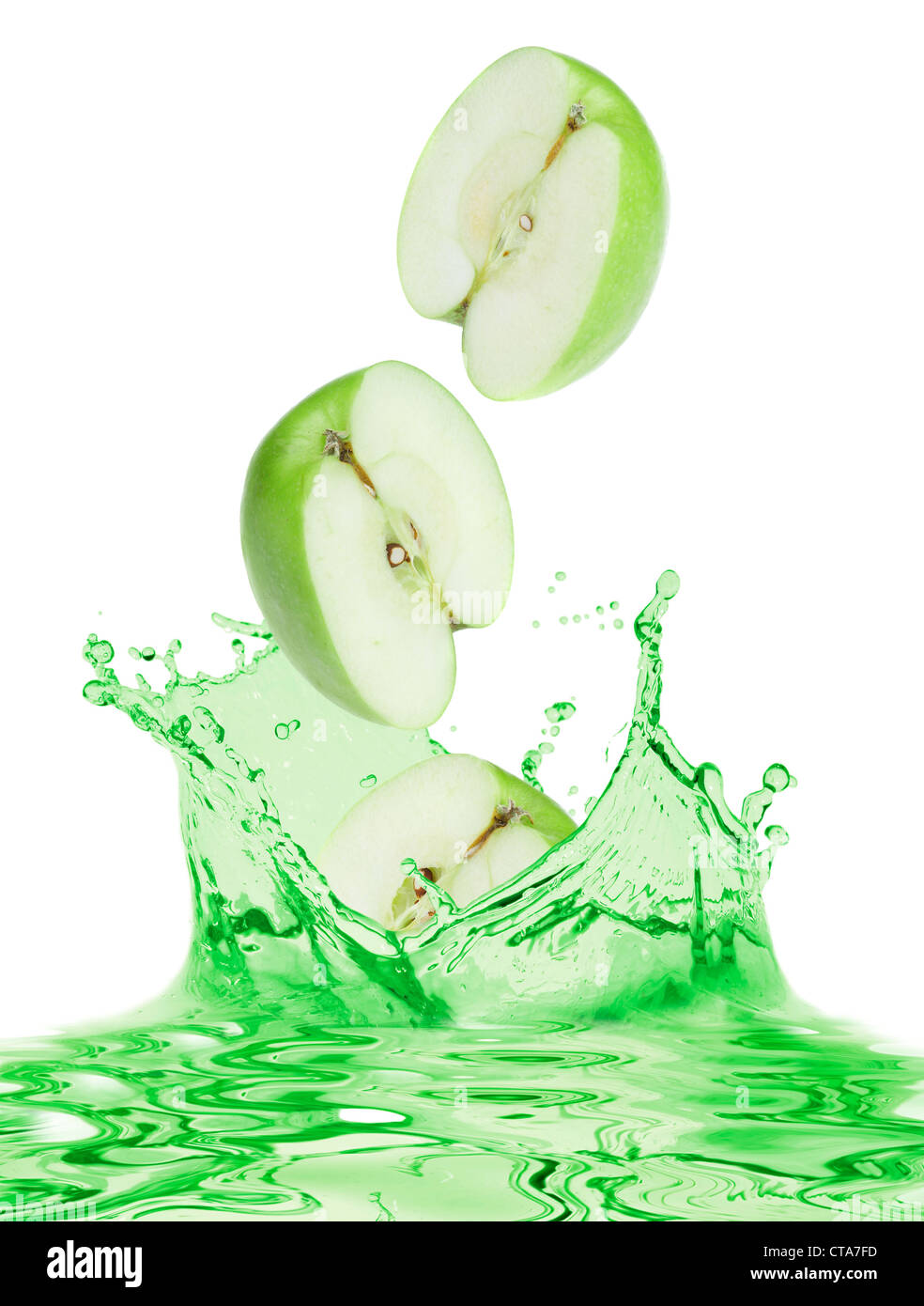 The apples falls in own juice Stock Photo - Alamy
