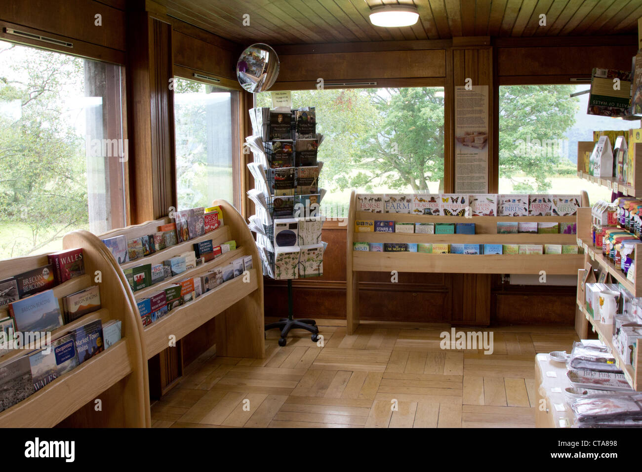 Brecon Beacons National Park Mountain Visitor Centre at Libanus Stock ...