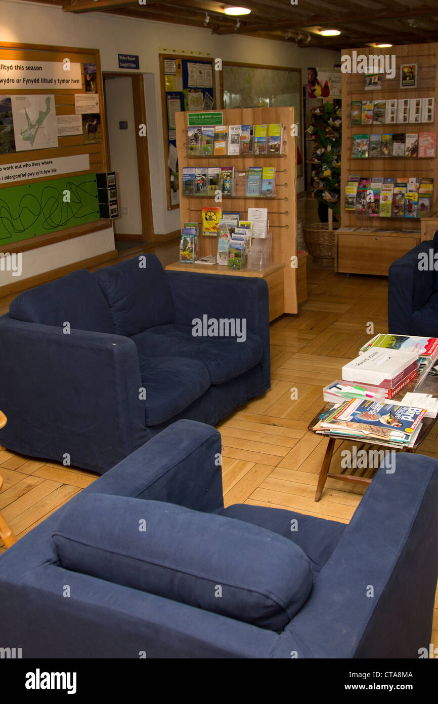 Brecon Beacons National Park Mountain Visitor Centre at Libanus Stock ...