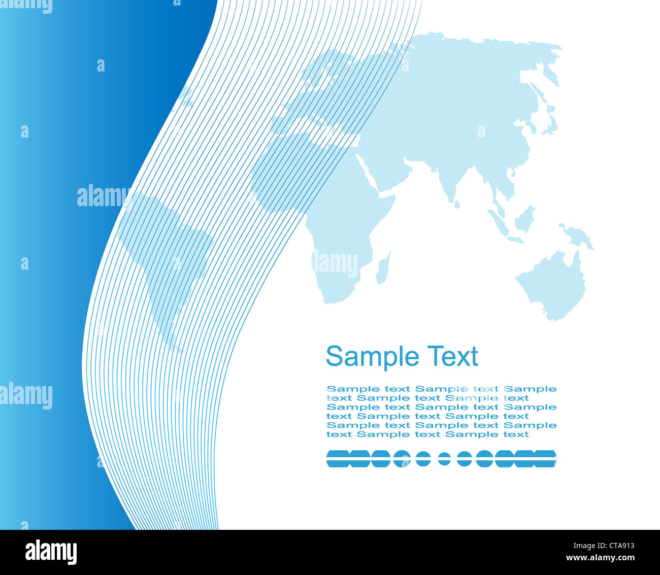 abstract illustration of a beautiful business background Stock Photo ...