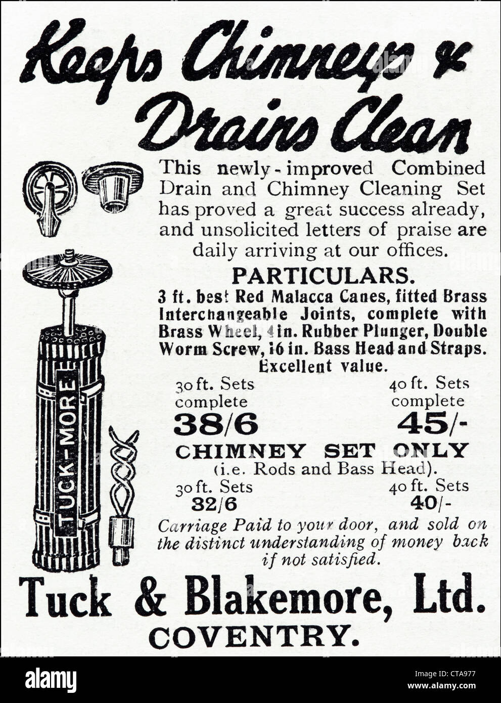 Original 1920s vintage print advertisement from English consumer ...