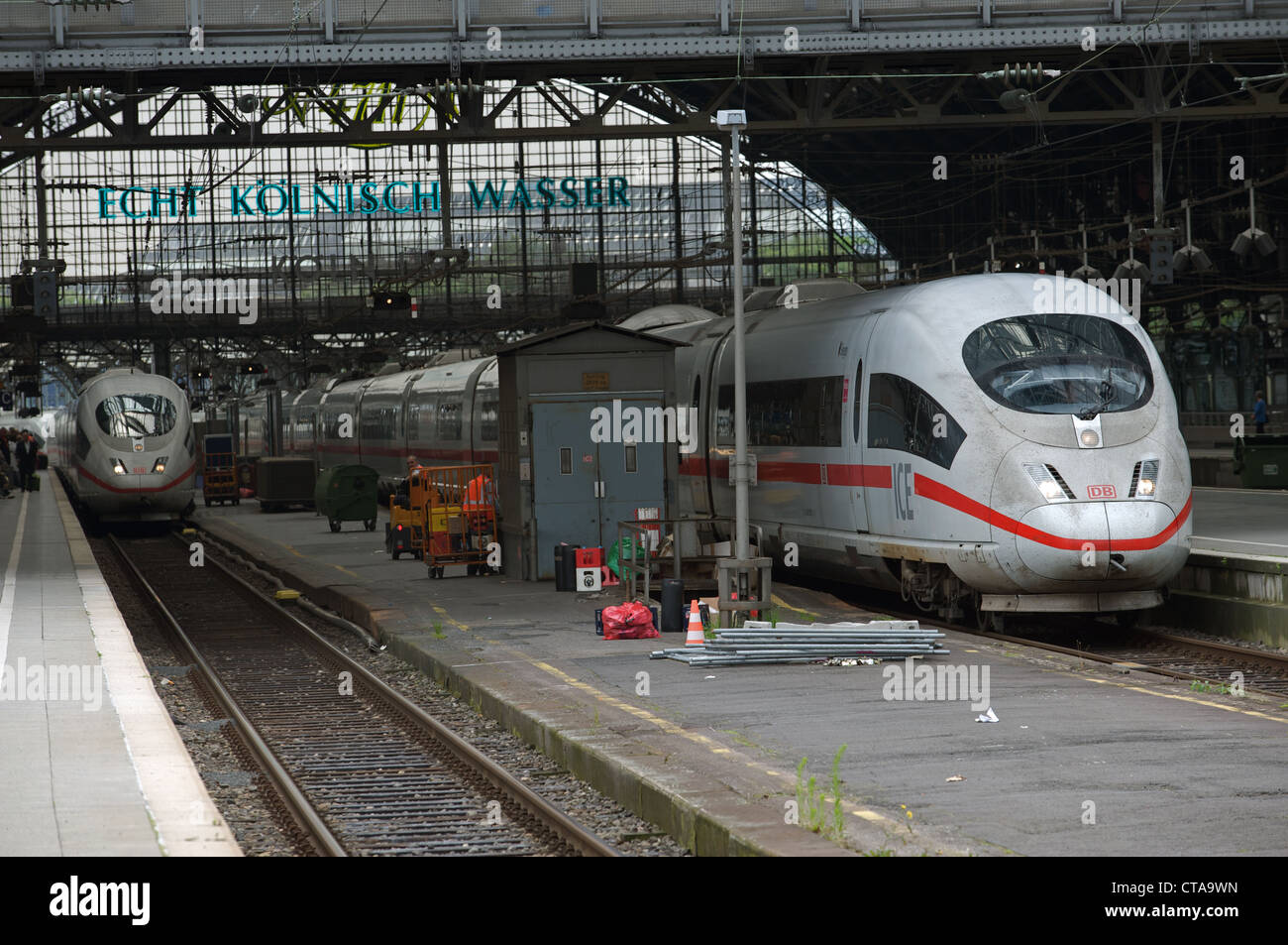 German ice train speed cologne hi-res stock photography and images - Alamy