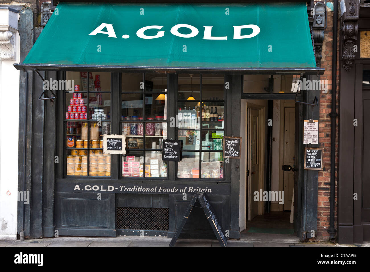 Traditional Shop Front in Spitalfields, London Stock Photo - Alamy
