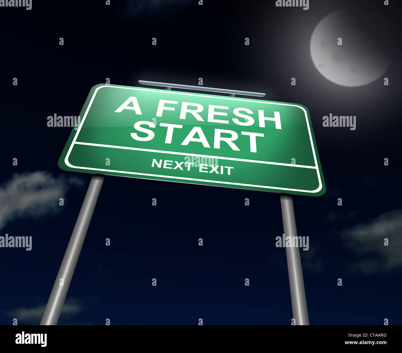 A fresh start Stock Photo - Alamy