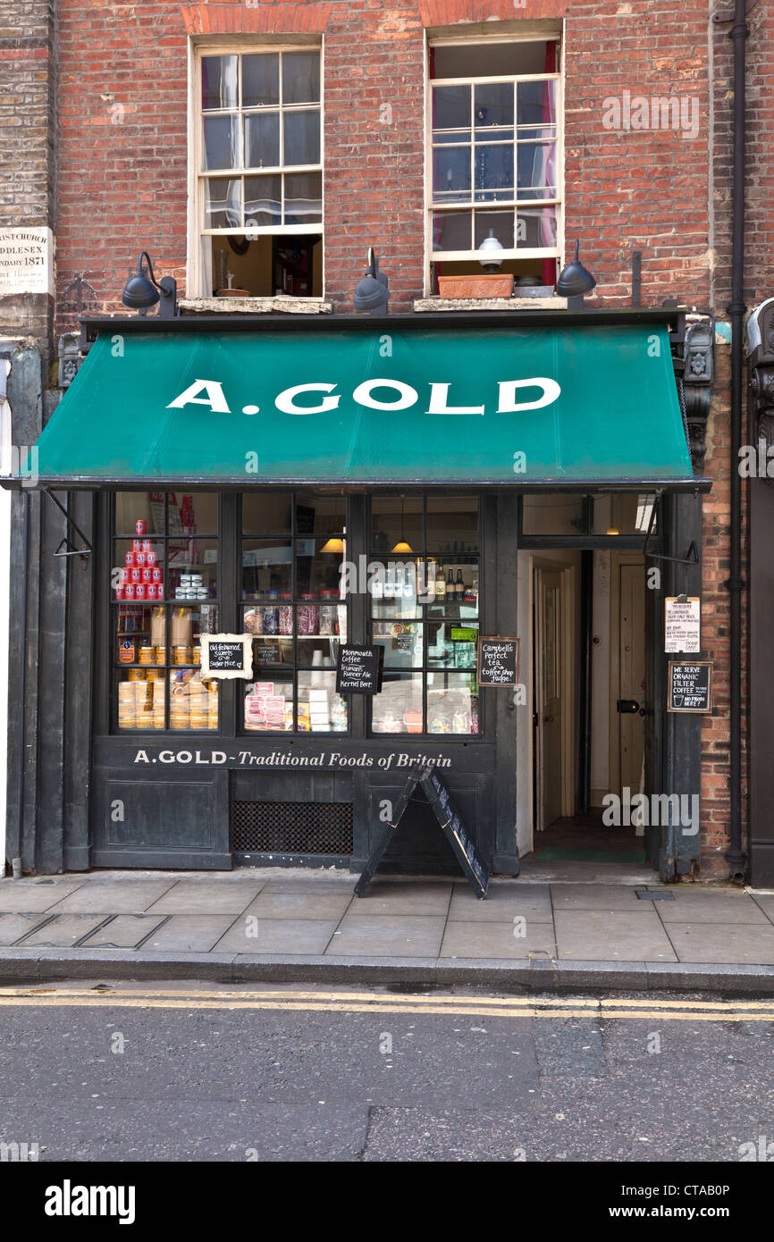Traditional Shop Front in Spitalfields, London Stock Photo - Alamy