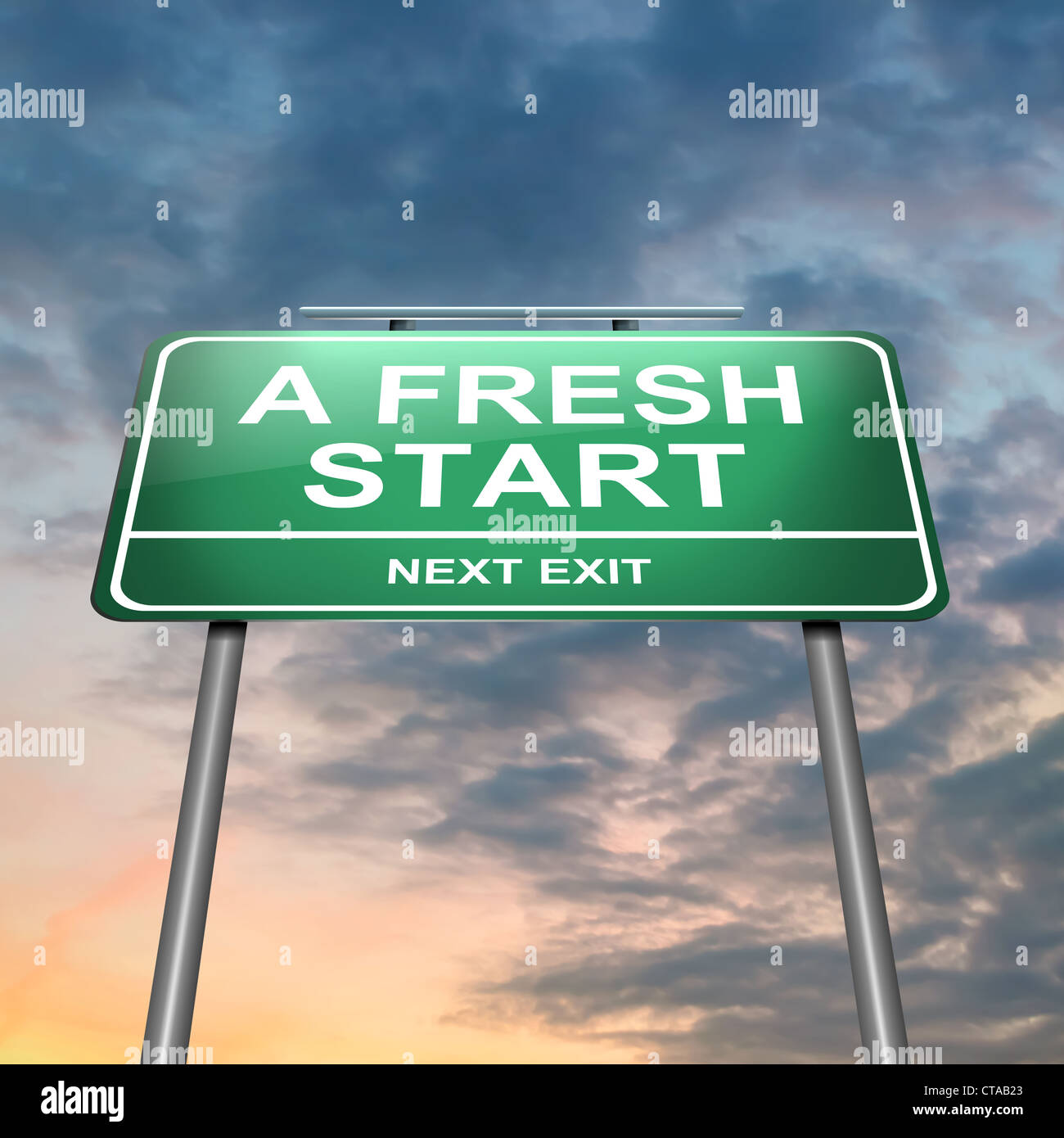 A fresh start Stock Photo - Alamy