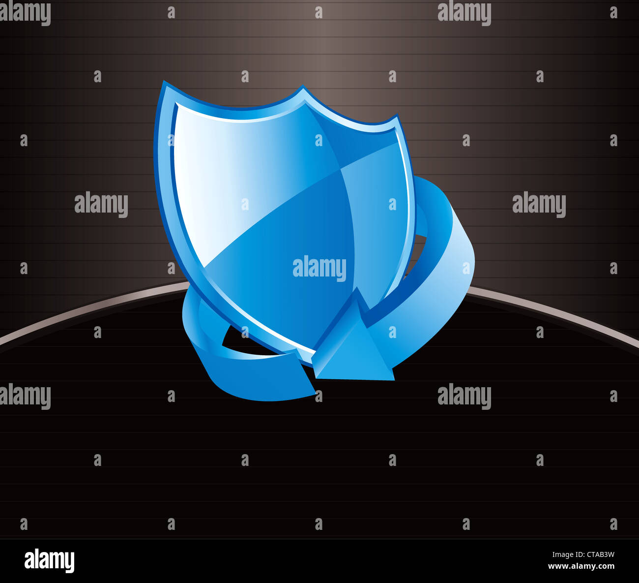 Arrow shield hi-res stock photography and images - Alamy