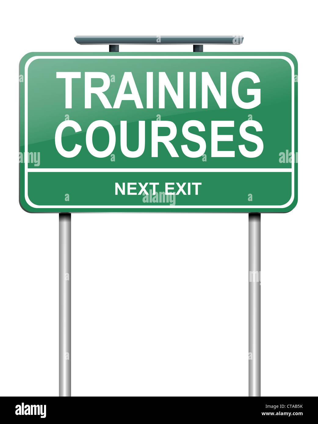 Training courses concept Stock Photo - Alamy