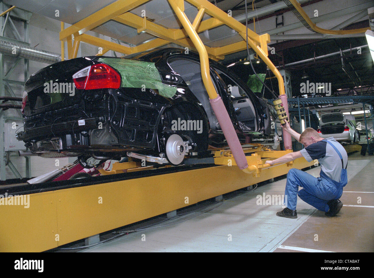 BMW production model 3.20i, Kaliningrad, Russia Stock Photo - Alamy