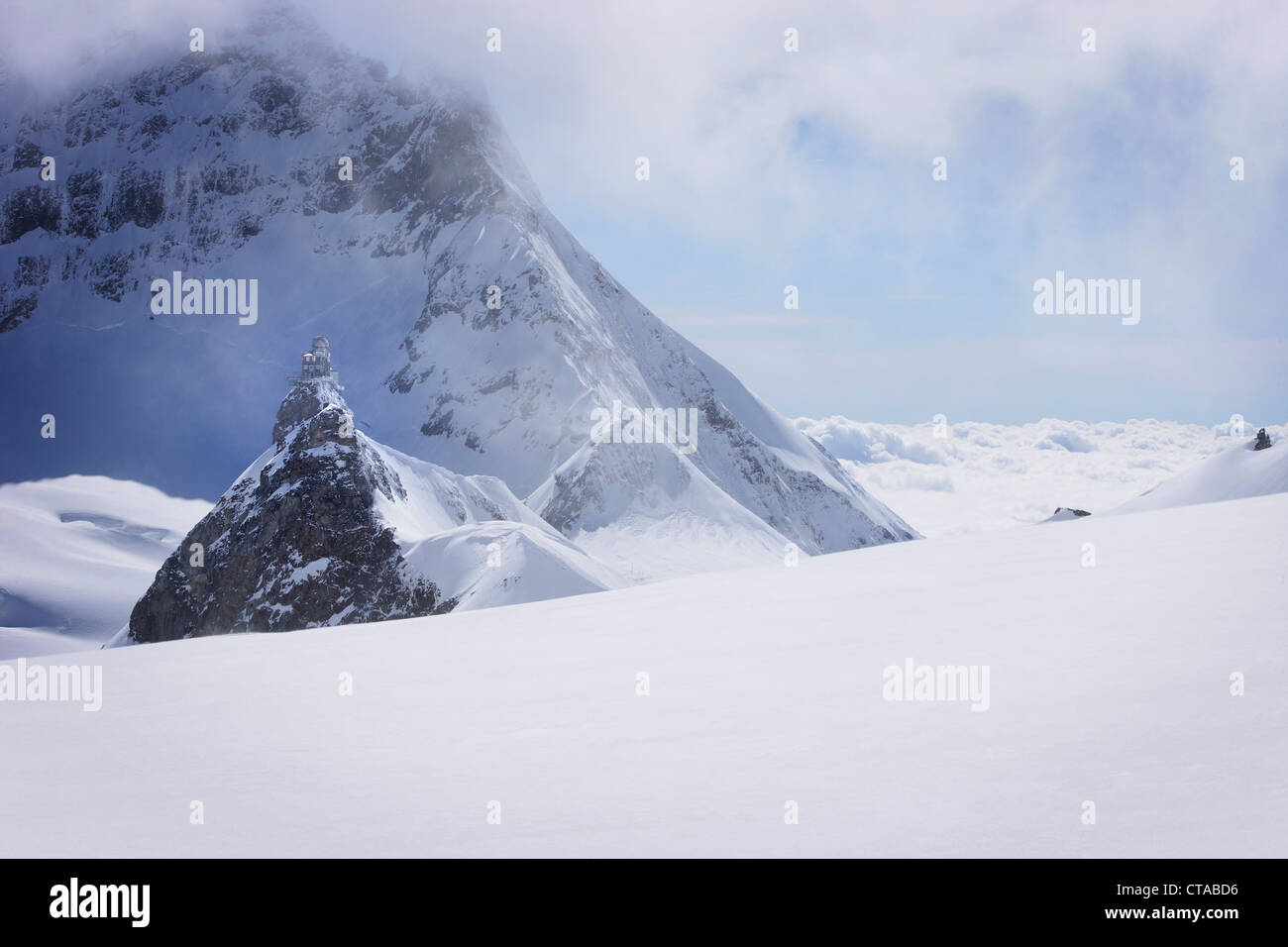 Sphinx Observatory on Jungfraujoch, Grindelwald, Bernese Oberland ...