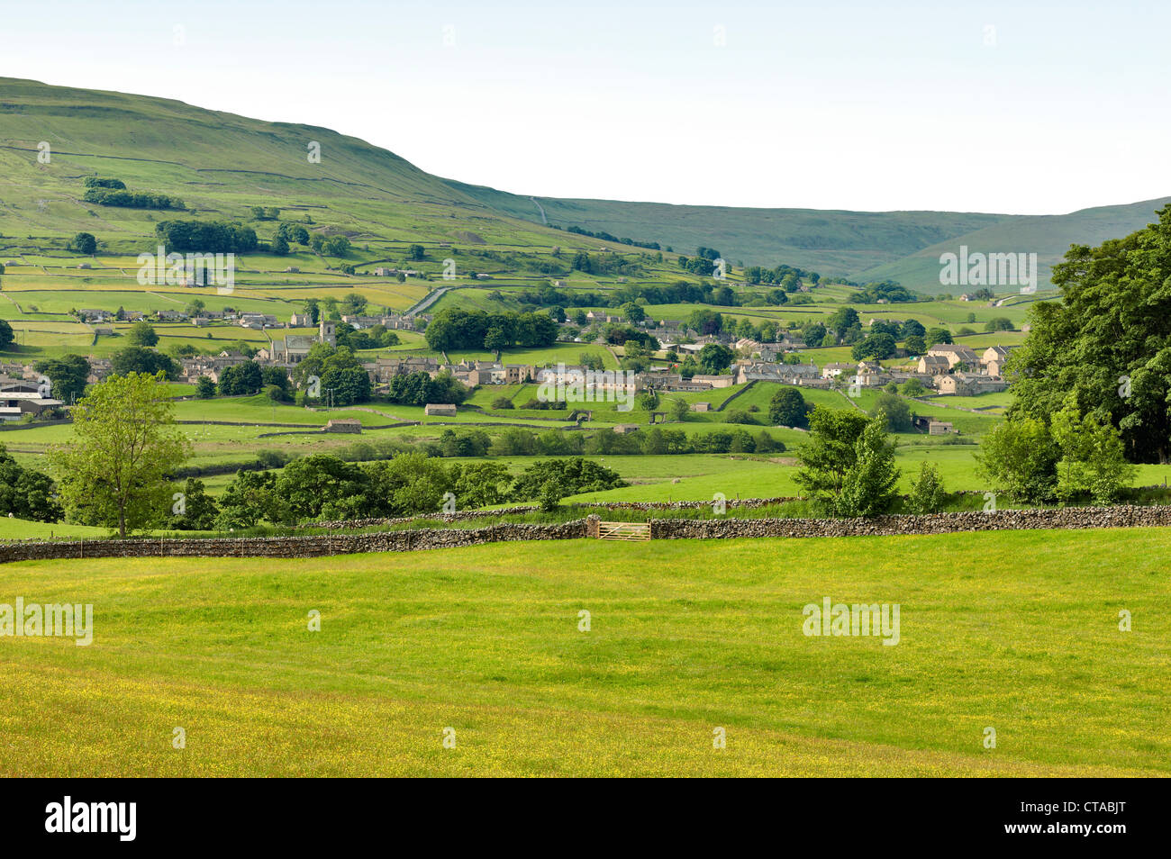 Wensleydale hawes village hi-res stock photography and images - Alamy