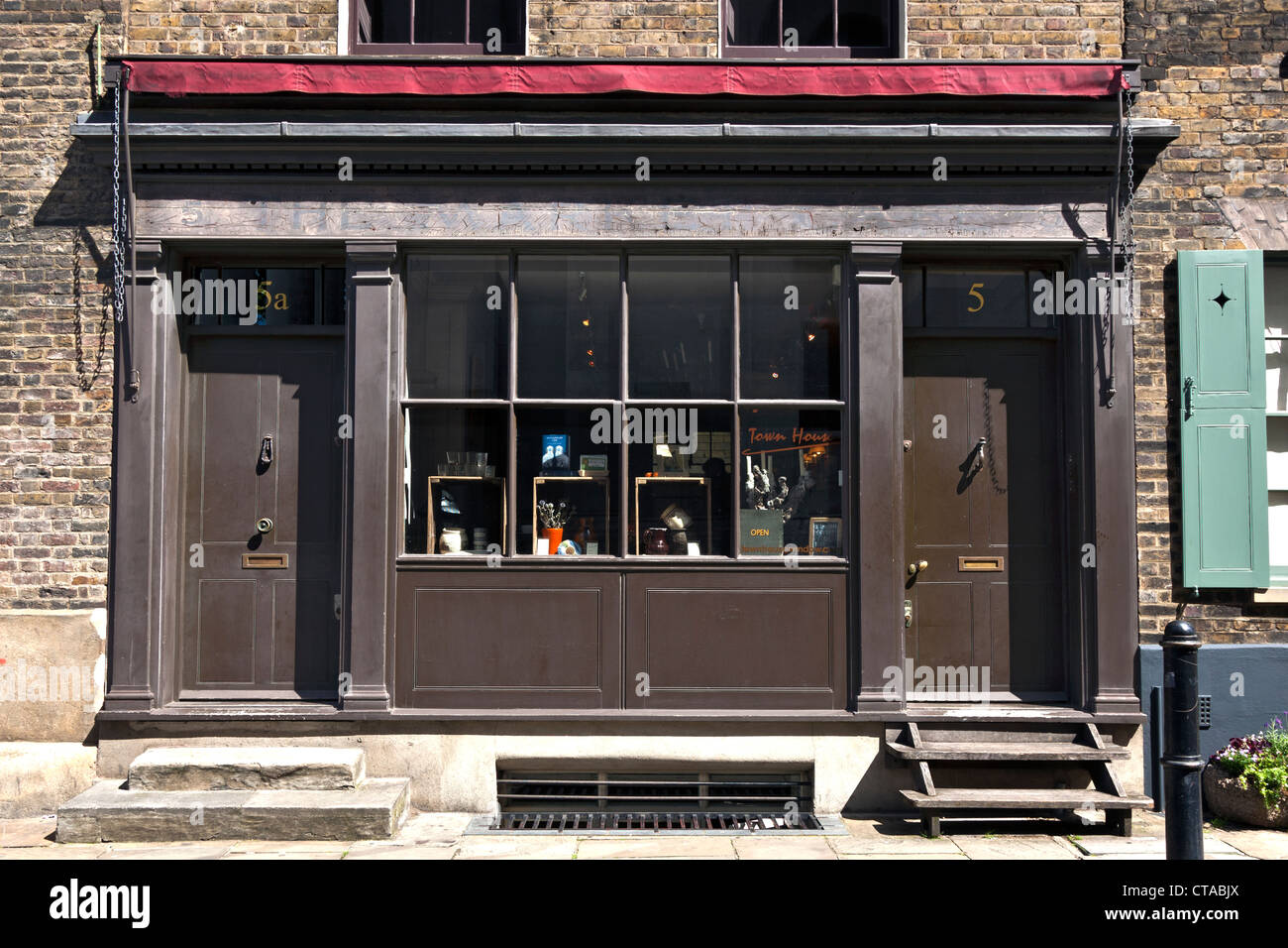Old Style Shop Front in Spitalfields Stock Photo - Alamy
