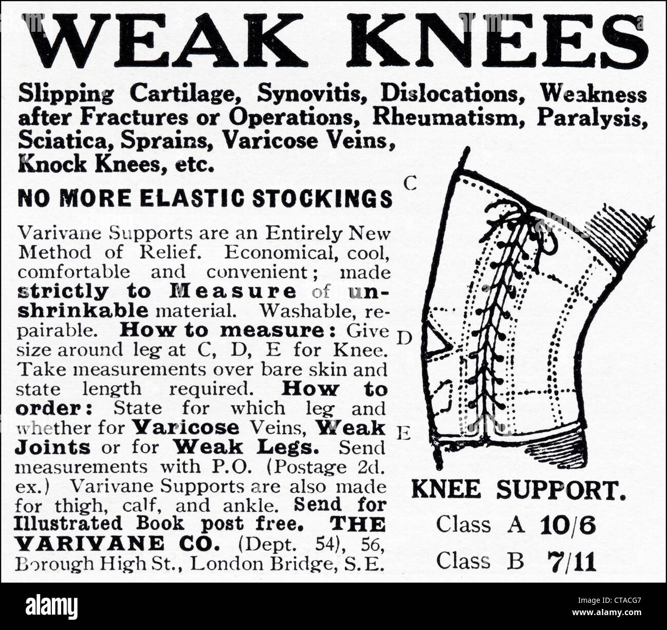 Original 1920s vintage print advertisement from English consumer ...