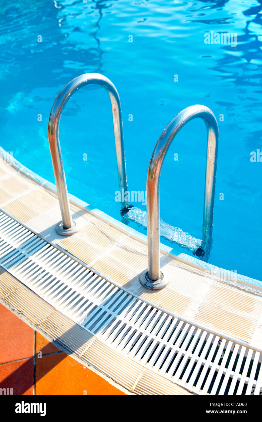 the Ladder in pool Stock Photo - Alamy