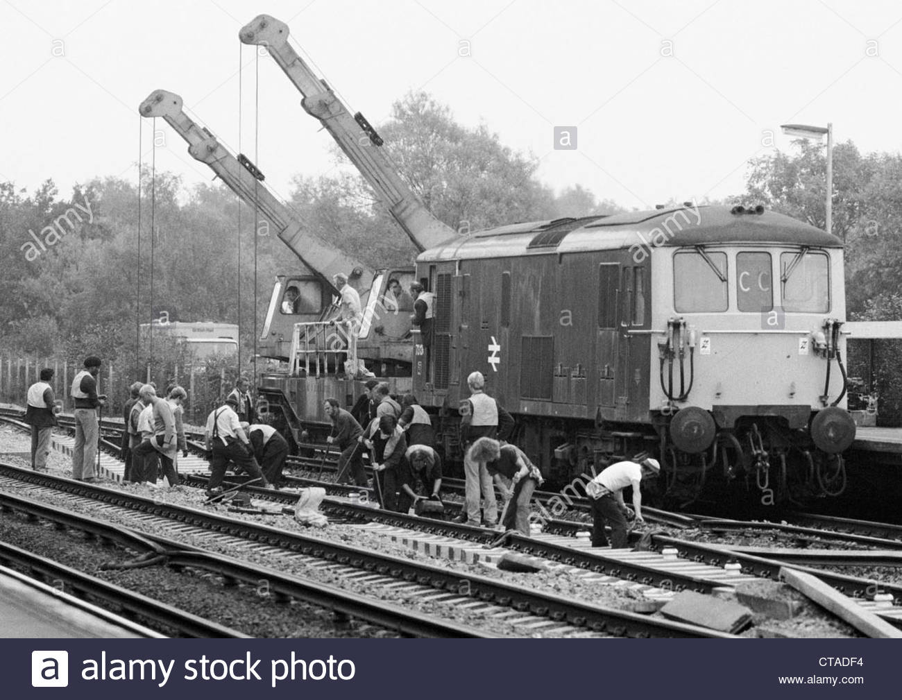 British Rail Workers High Resolution Stock Photography and Images - Alamy