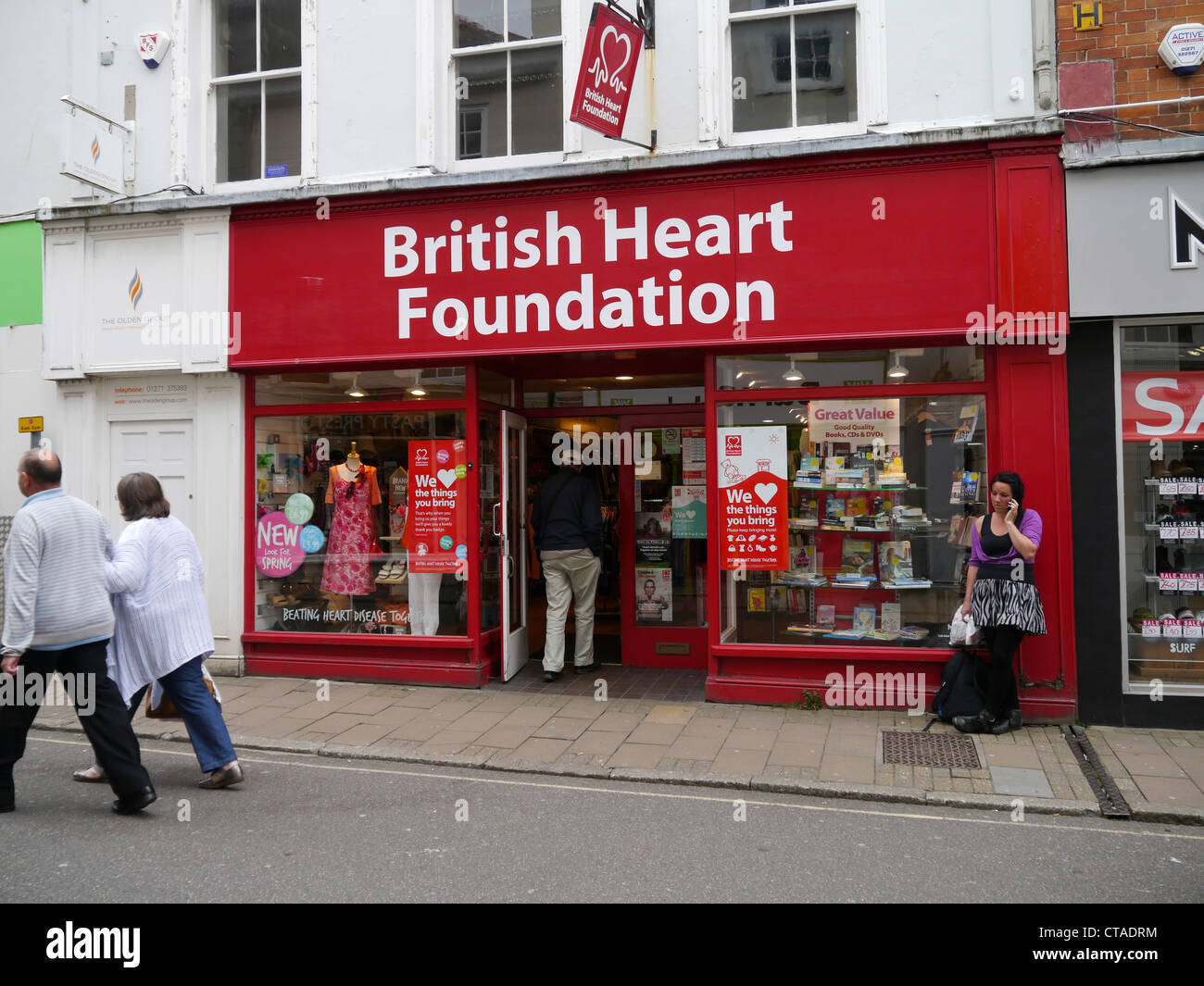 British heart foundation charity hi-res stock photography and images ...