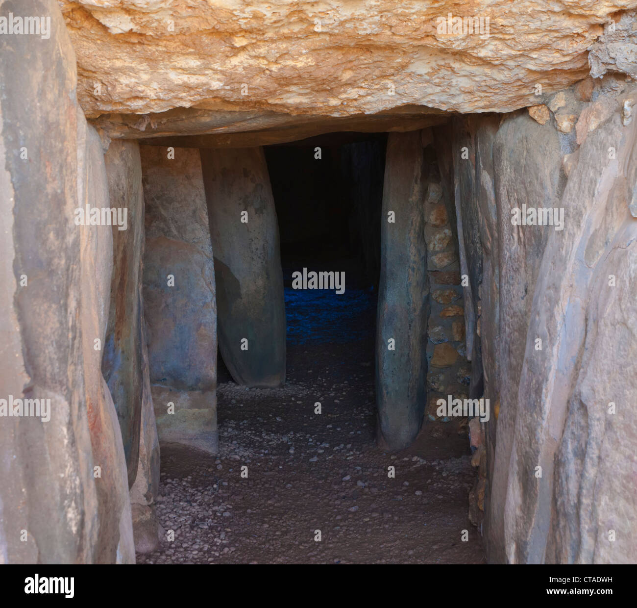 Dolmen el Soto, Bronze Age construction dating from 3000-2500 BC. Near ...