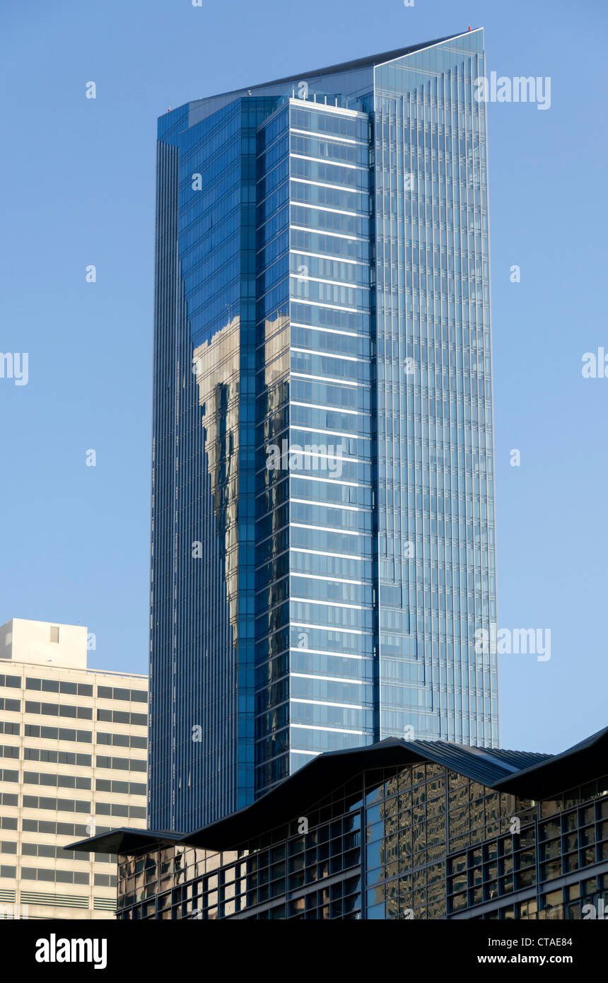 mirrored skyscraper in San Francisco , California United States Stock ...
